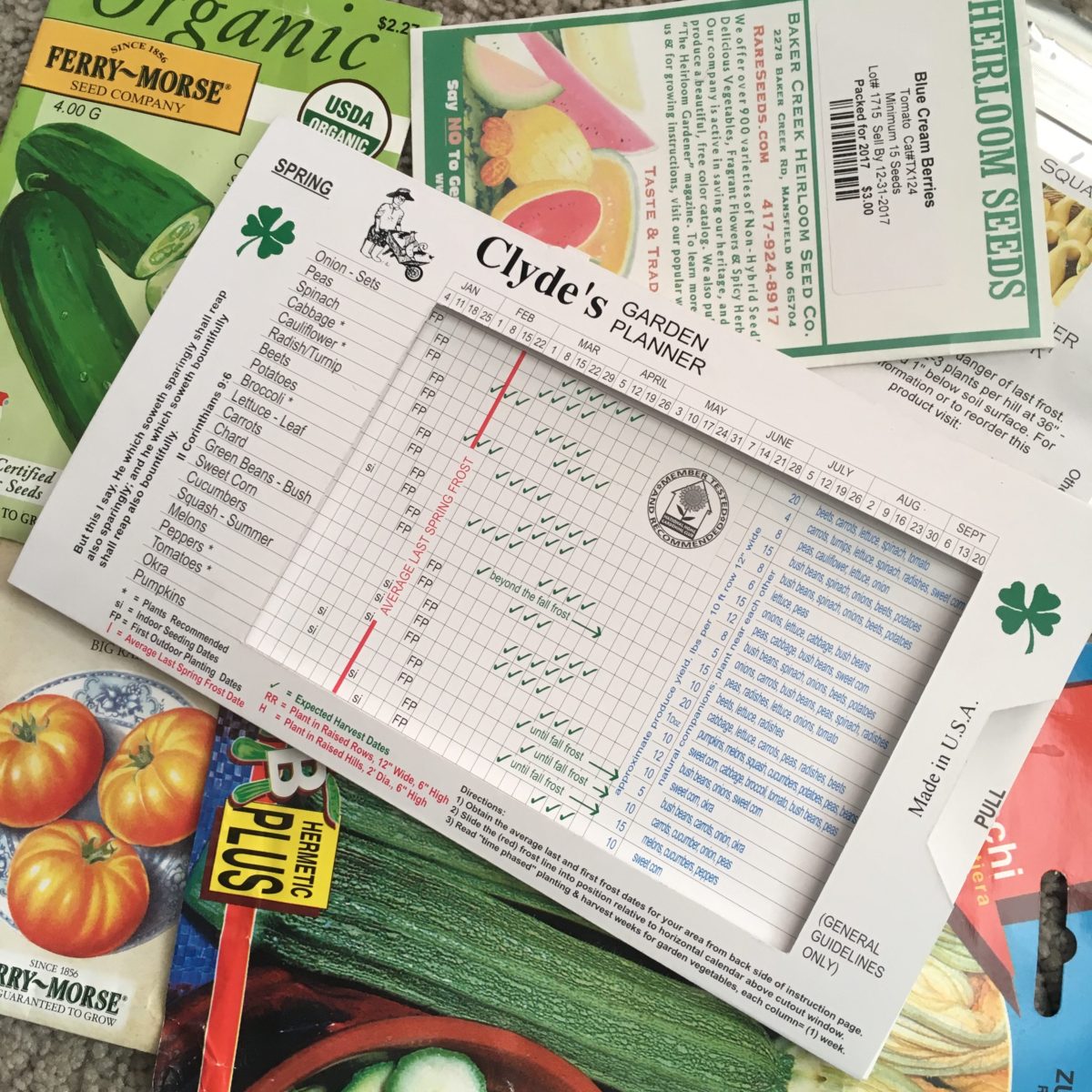 When to Start a Vegetable Garden: Planting Dates ⋆ The Very Easy Veggie ...