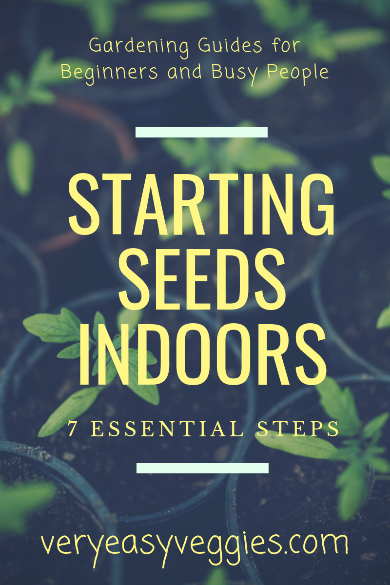 7 Simple Secrets for Starting Seeds Indoors ⋆ The Very Easy Veggie Garden