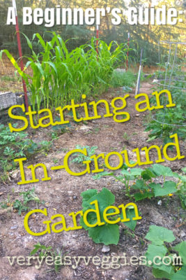 How to Start an In-Ground Garden ⋆ The Very Easy Veggie Garden